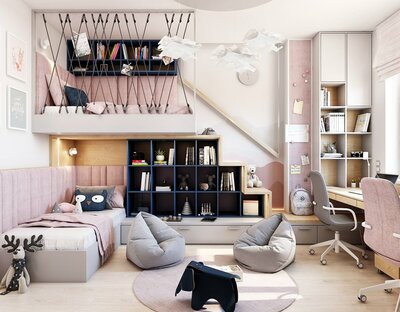 Návrhy dětských pokojů | AŤÁK DESIGN