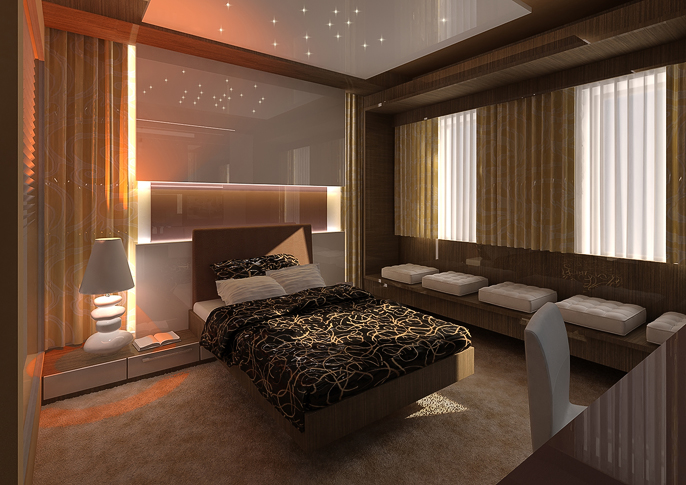 Hotelový pokoj s koupelnou | AŤÁK DESIGN