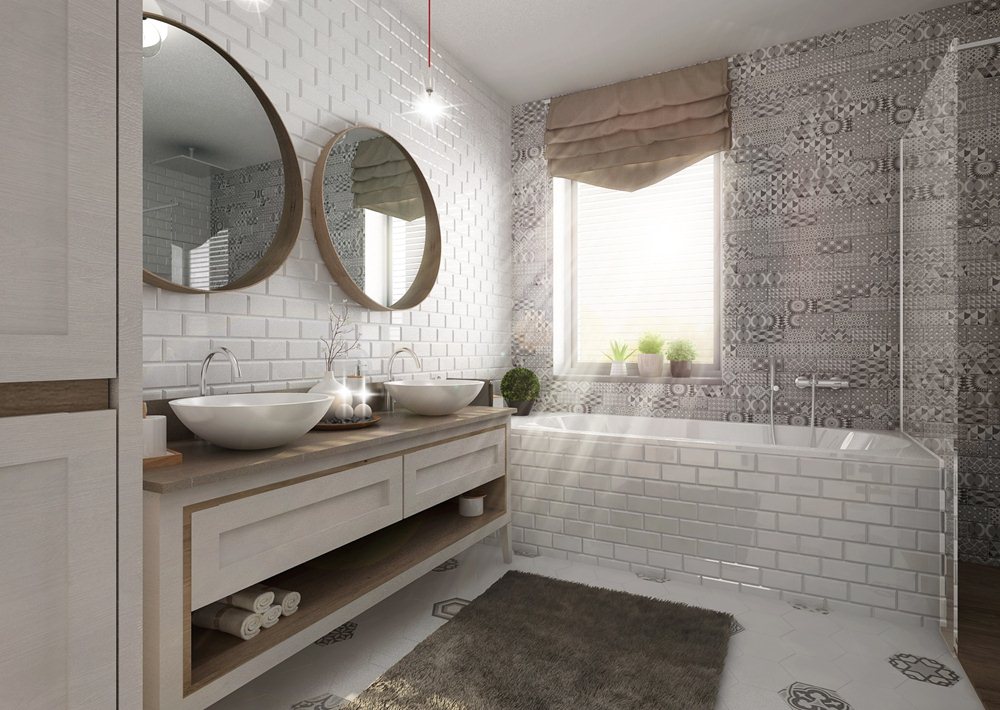 Retro koupelna | AŤÁK DESIGN