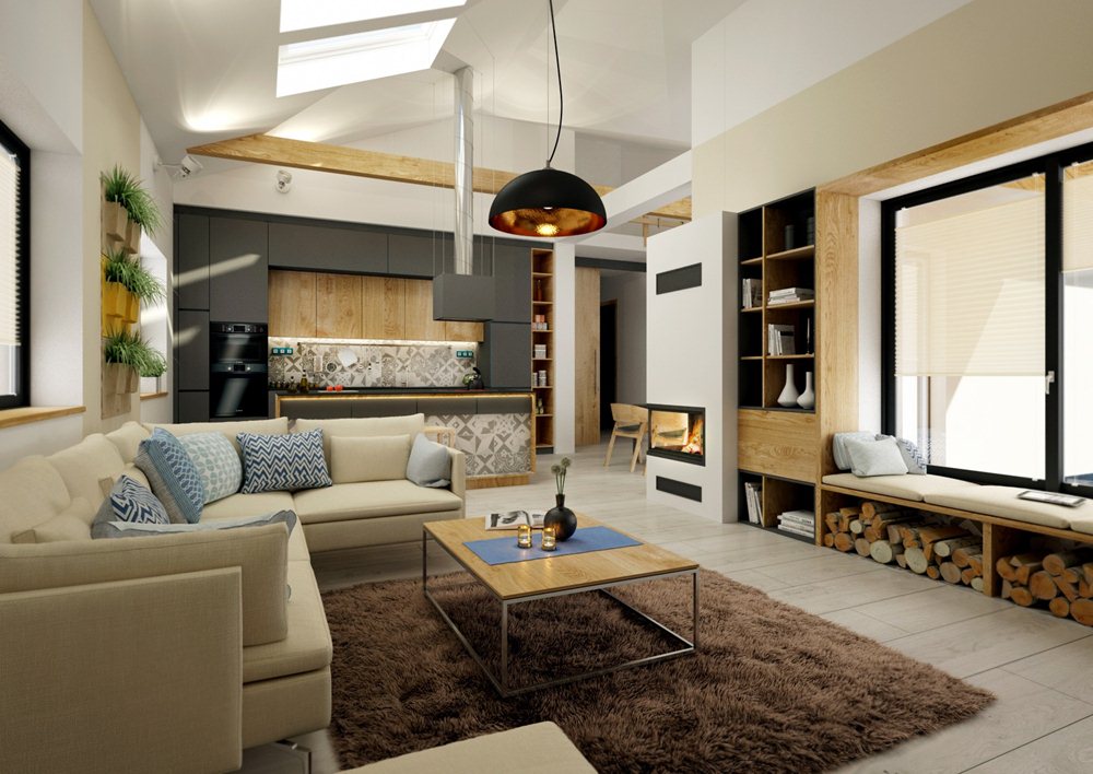 Design interiéru domu s retro prvky | AŤÁK DESIGN