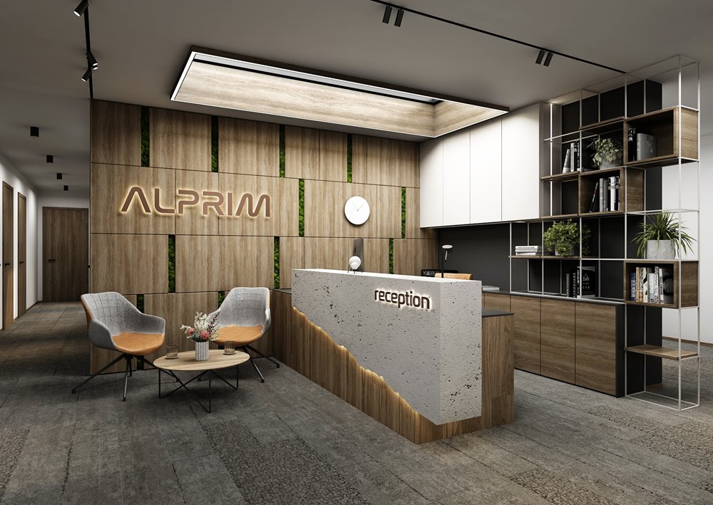 Návrhy kanceláří a recepcí | AŤÁK DESIGN