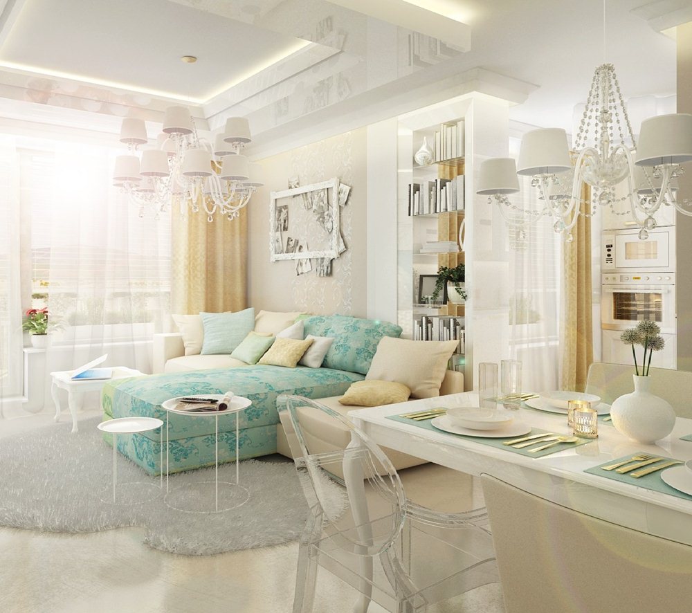 Zlatá moderna - Dámský budoár | AŤÁK DESIGN